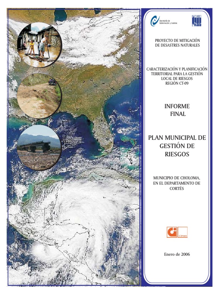 Mapa de Amenazas de Inundación en Choloma | PDF | Entorno natural ...