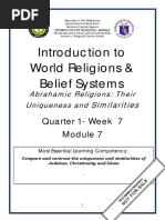 Introduction to World Religions Grade 12 | PDF | Jesus | Israelites