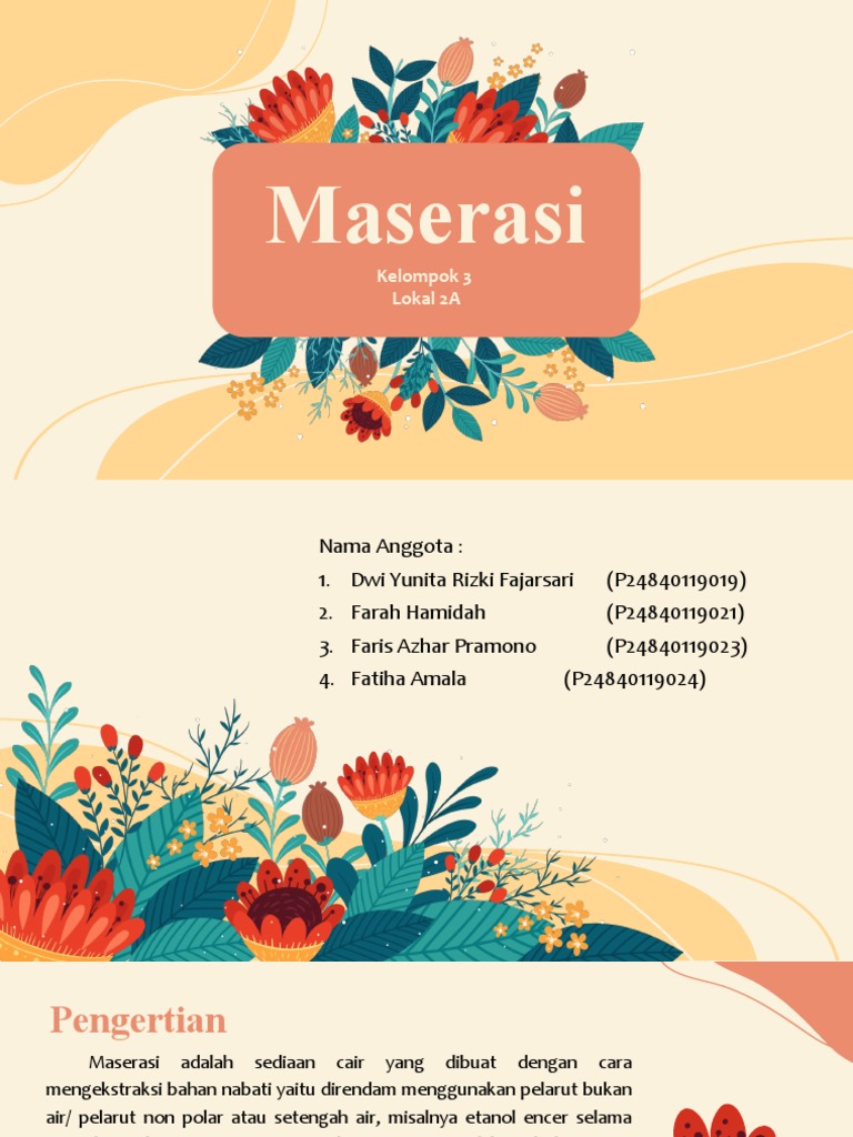 Maserasi | PDF