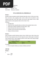 Contoh Soal EOQ | PDF | Teknologi & Rekayasa