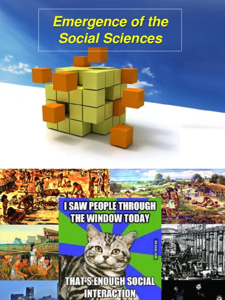 Emergence of The Social Sciences | PDF | Social Science | Rationalism