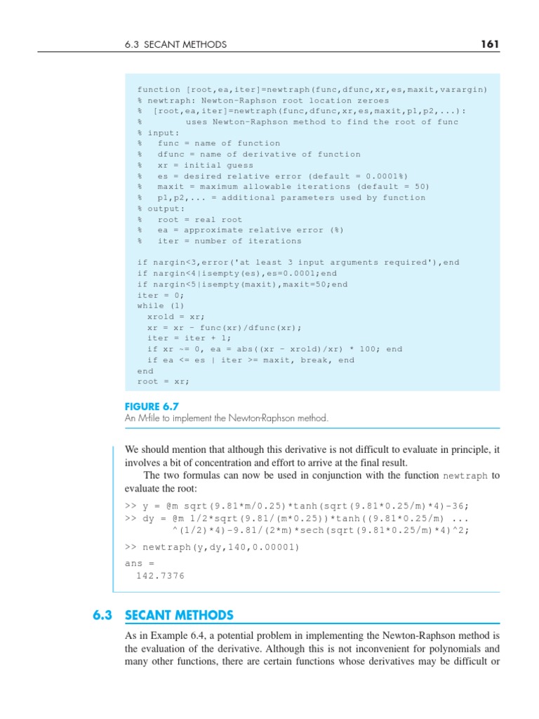 Chapra - Applied Numerical Methods MATLAB Engineers Scientists 3rd ... Chapra - Applied Numerical Methods MATLAB Engineers Scientists 3rd ...