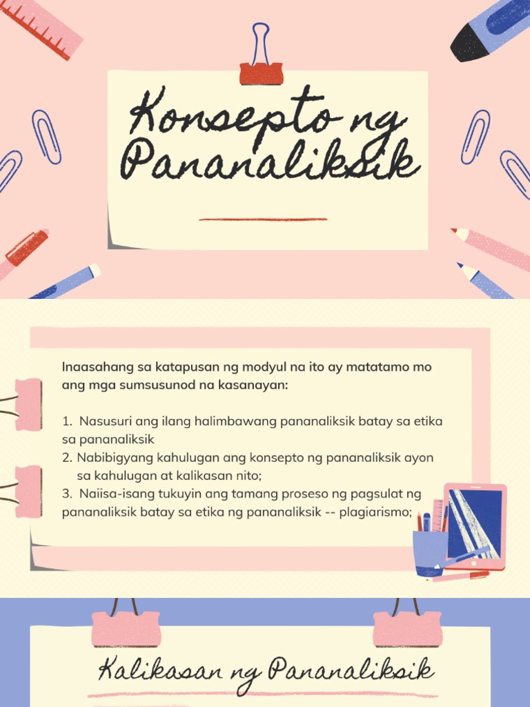 Konsepto NG Pananaliksik - PPT | PDF