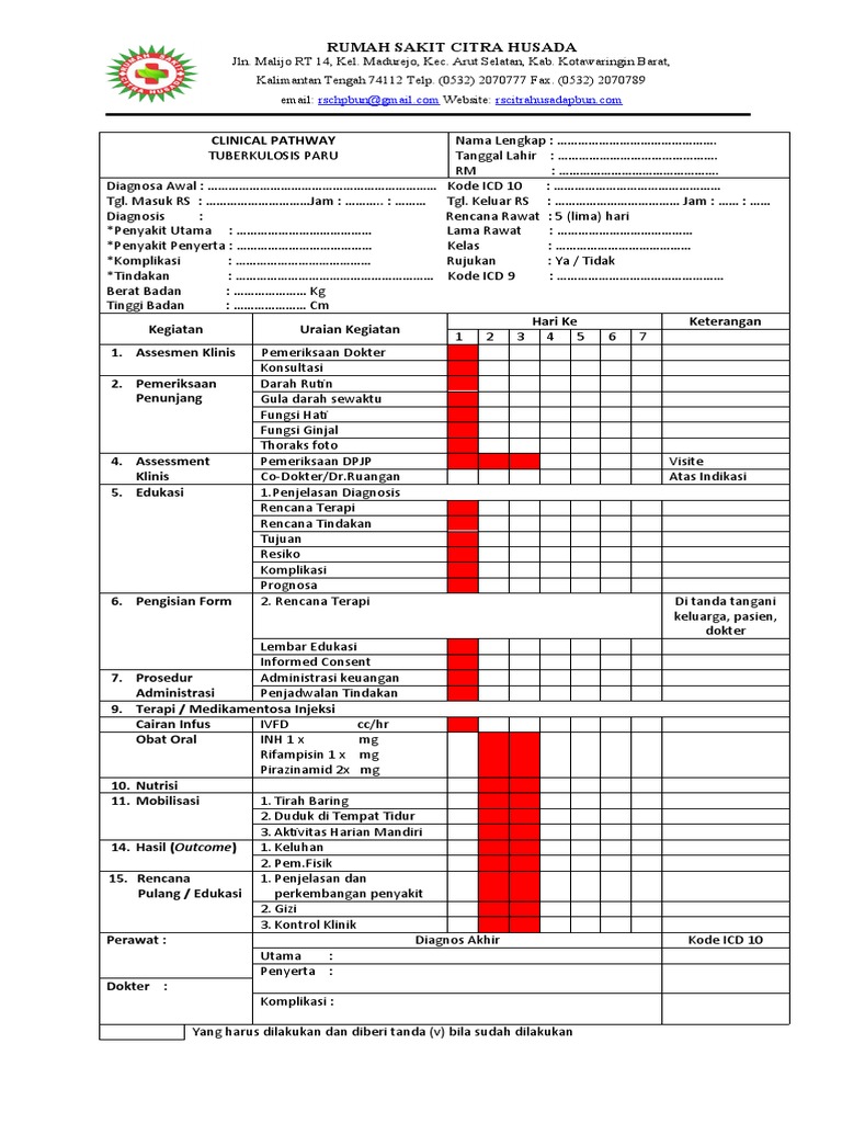 Clinical Pathway TB | PDF