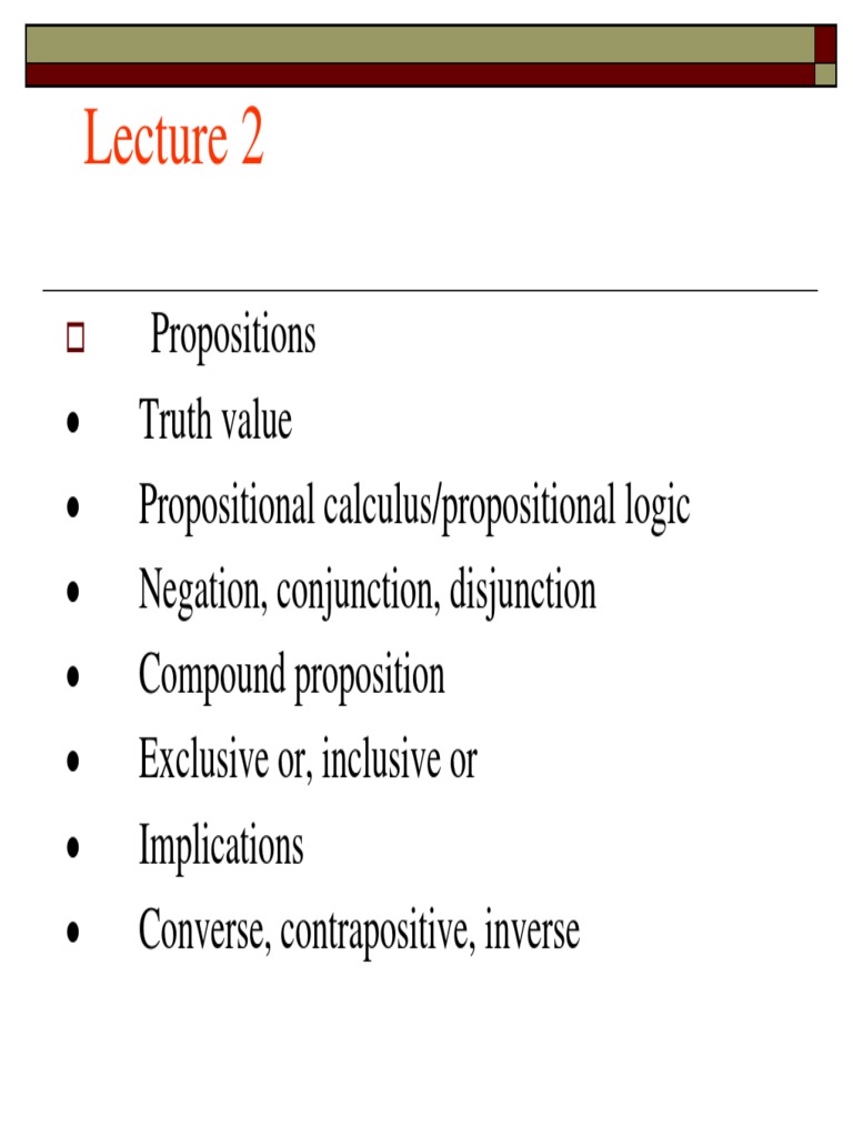 DISCRETE MATHS - Lecture 2 | PDF | Function (Mathematics ...