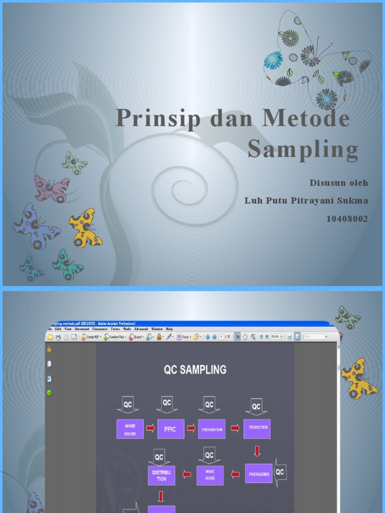PRINSIP DAN METODE Sampling | PDF | Sains & Matematika