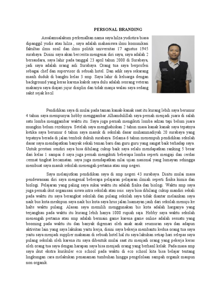 Personal Branding | PDF | Pengembangan Diri