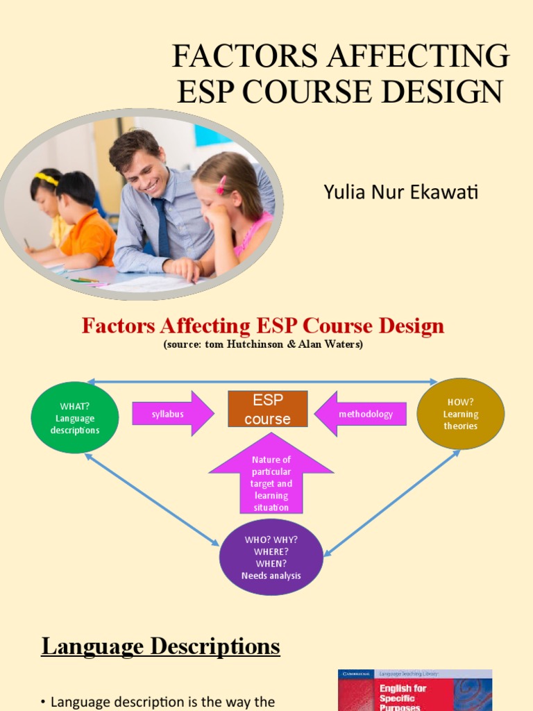 Factors Influencing ESP Course Design | PDF | Language Arts ...
