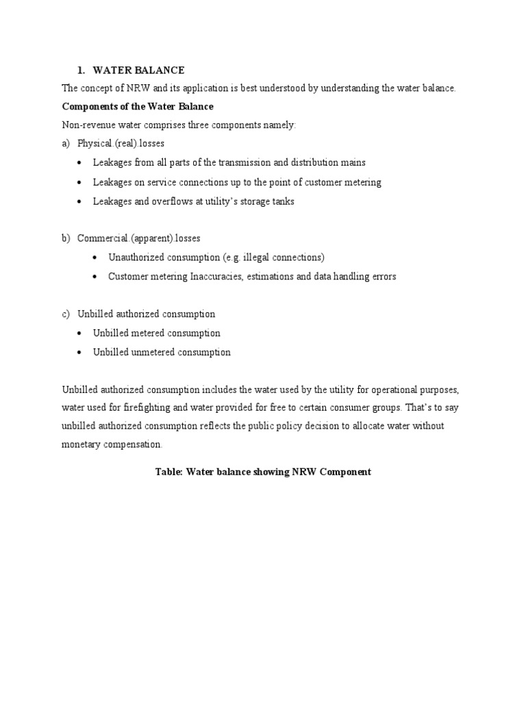 Water Balance | PDF | Hydraulic Engineering | Water