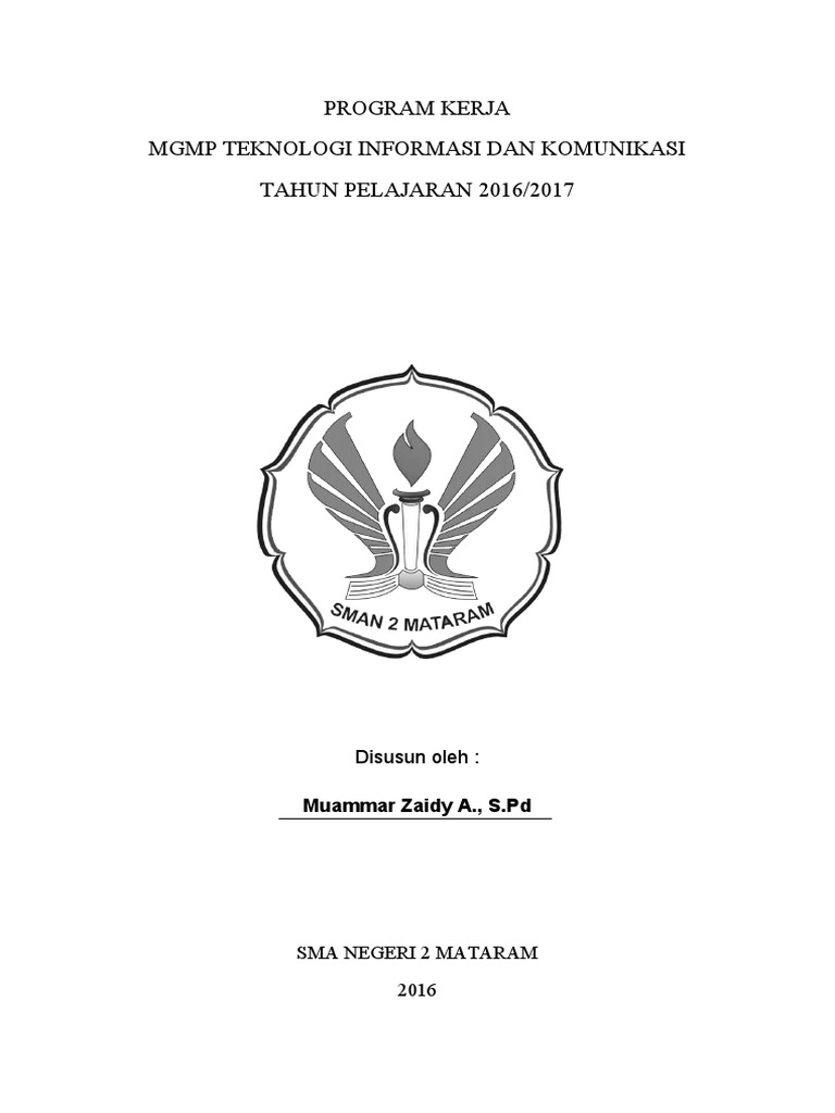 Program Kerja MGMP SBD | PDF