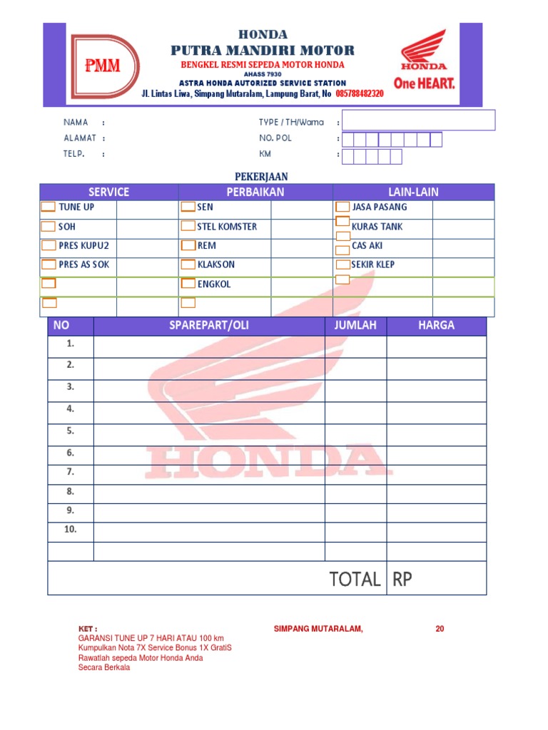 Nota Ahass Ungu PDF Free | PDF