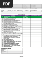 031 Steel Structure Checklist | PDF | Building Materials | Materials