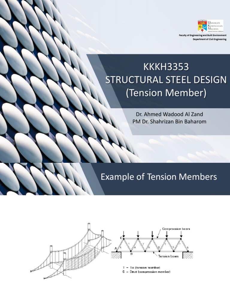 Design of Steel Tension Members | PDF | Yield (Engineering) | Screw