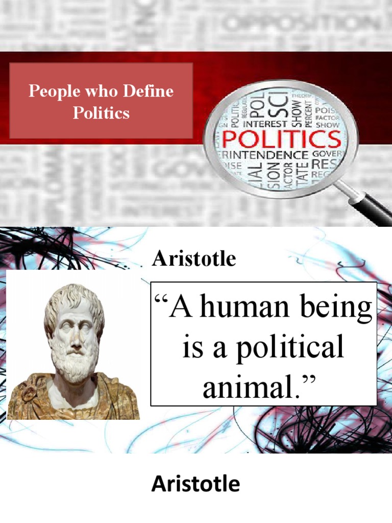 People Who Define Politics | PDF | Politics | Social Science
