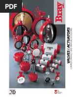 Bray Butterfly Valve Product Overview | PDF | Valve | Actuator