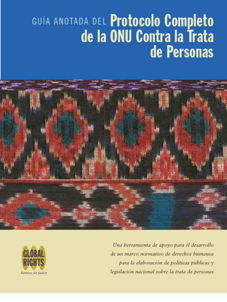 Protocolo Palermo | PDF | Trata de personas | Esclavitud