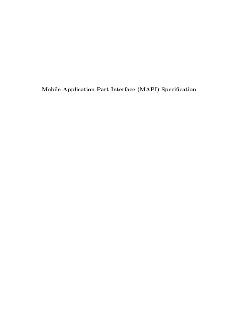 Mapi | PDF | Application Software | Intellectual Works