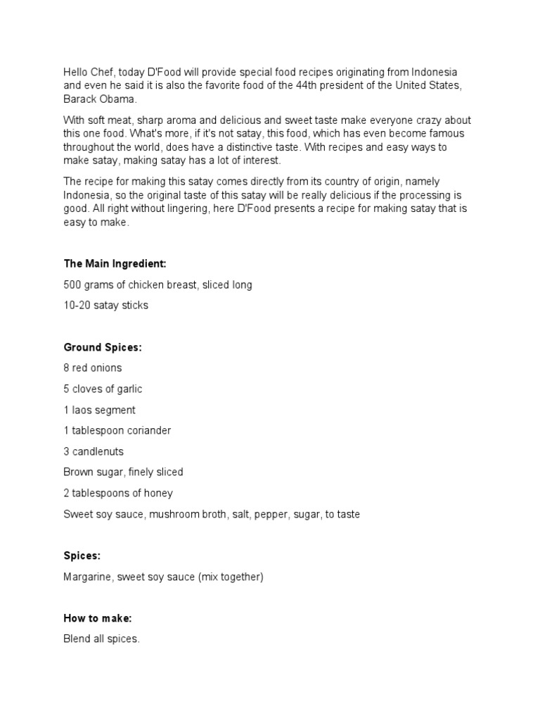 The Main Ingredient | PDF | Foods | Cuisine