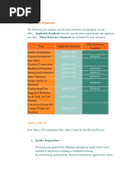Standard Data Sheet For Decking Sheet | PDF | Physical Sciences ...