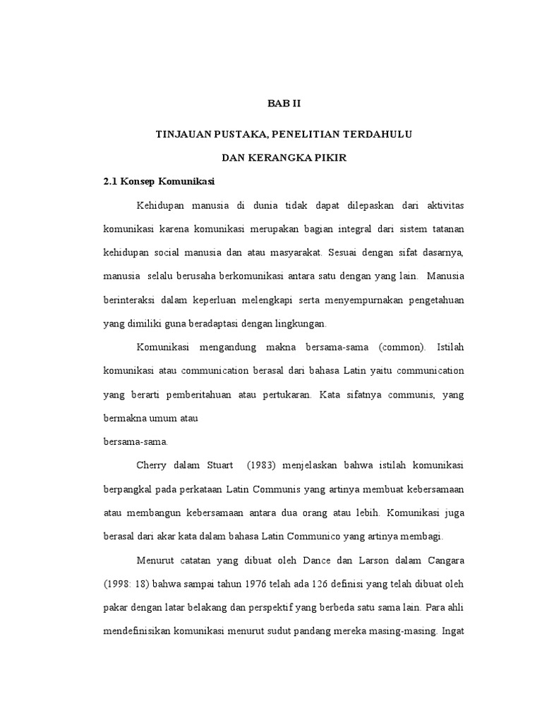 10.bab Ii Kajian Teori | PDF | Seni & Disiplin Bahasa