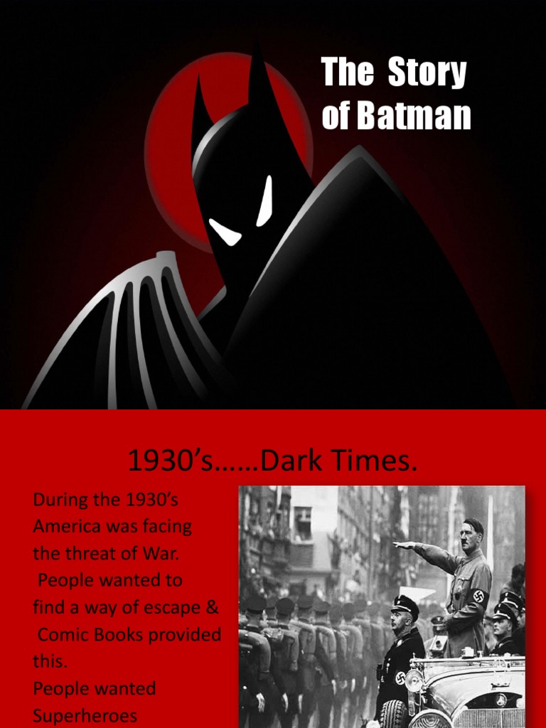 The Story of Batman: Origins and Impact | PDF | Batman | Dc Comics