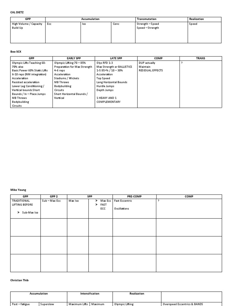 Cal Dietz GPP Accumulation Transmutation Realization | PDF | Physical ...