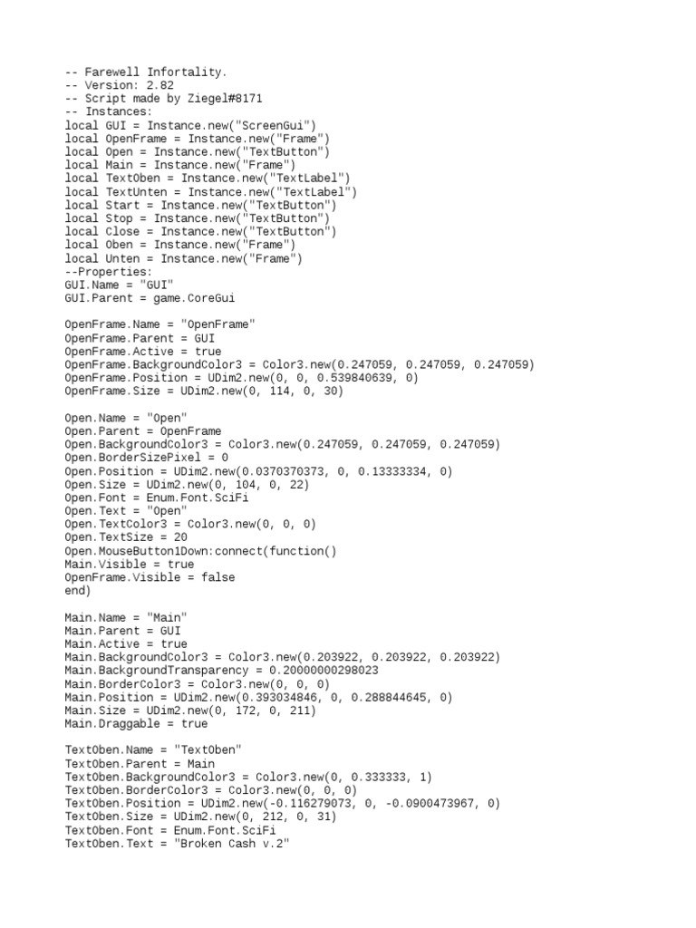 Broken Bones IV Script | PDF | Typography | Text