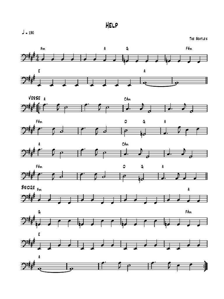 Beatles Help | PDF | The Beatles Songs | George Harrison