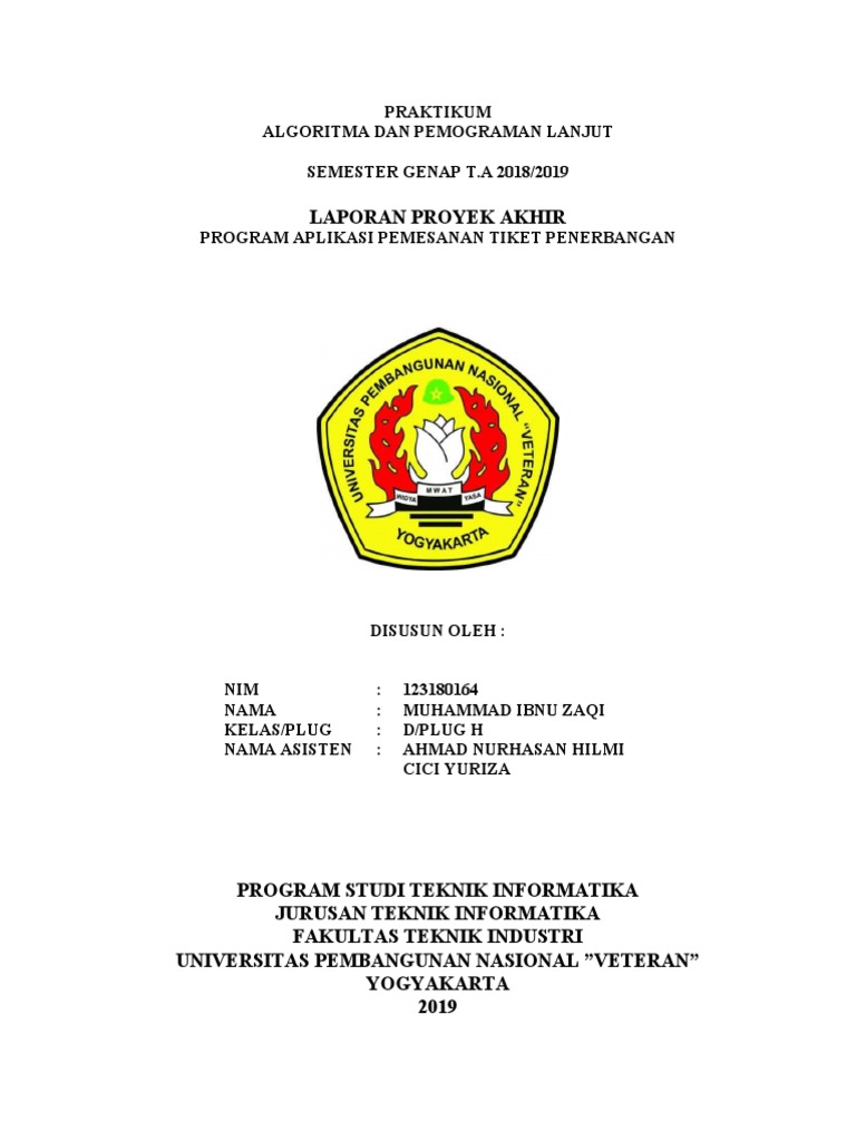 Laporan Praktikum Alpro | PDF