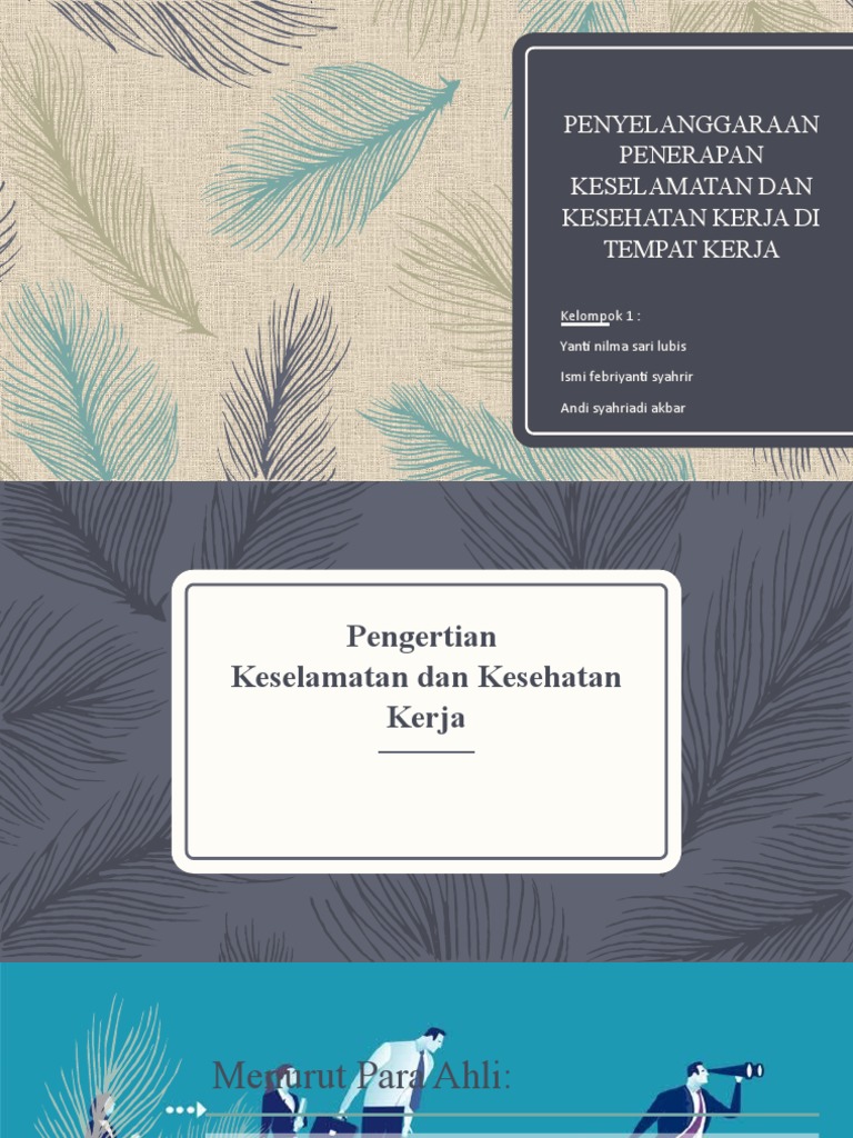 Standar K3 KLP 1 | PDF