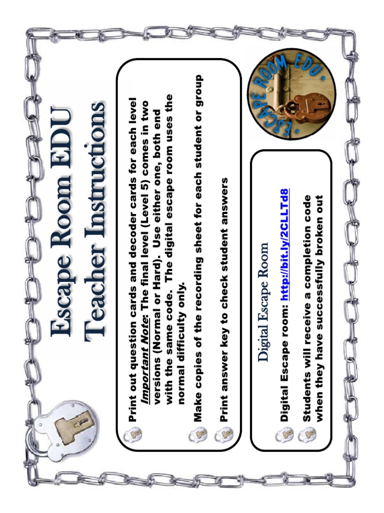 Atomic Structure 1-11 Escape Room | PDF | Atoms | Proton