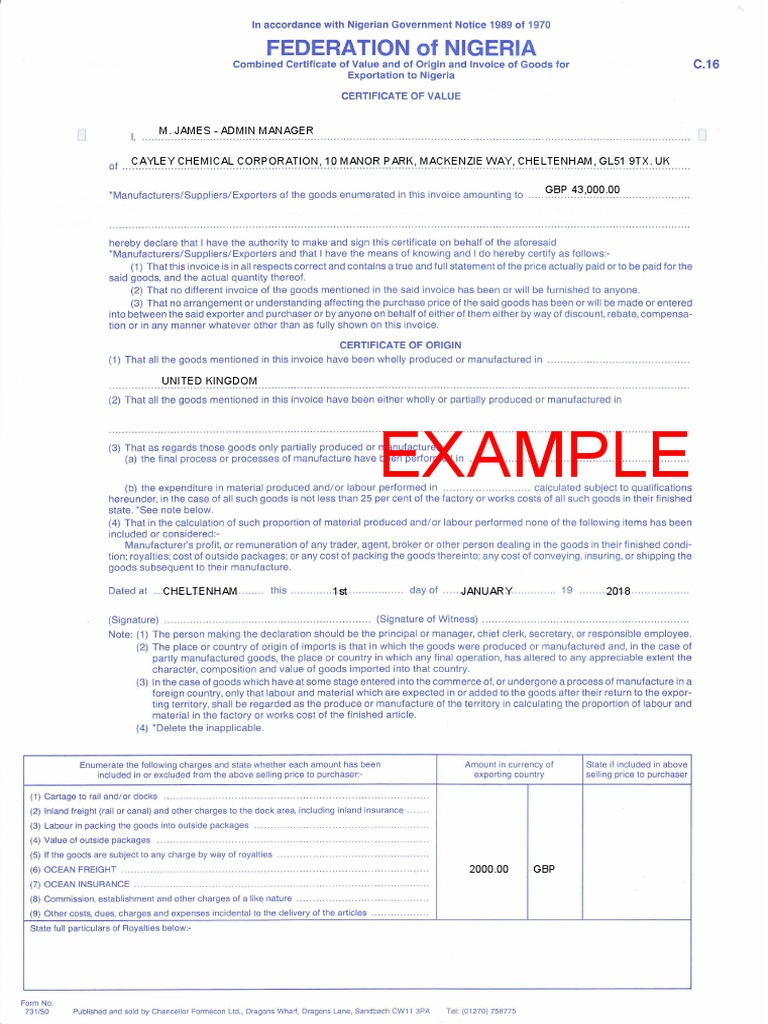 C16 Ccvo Example1 | PDF