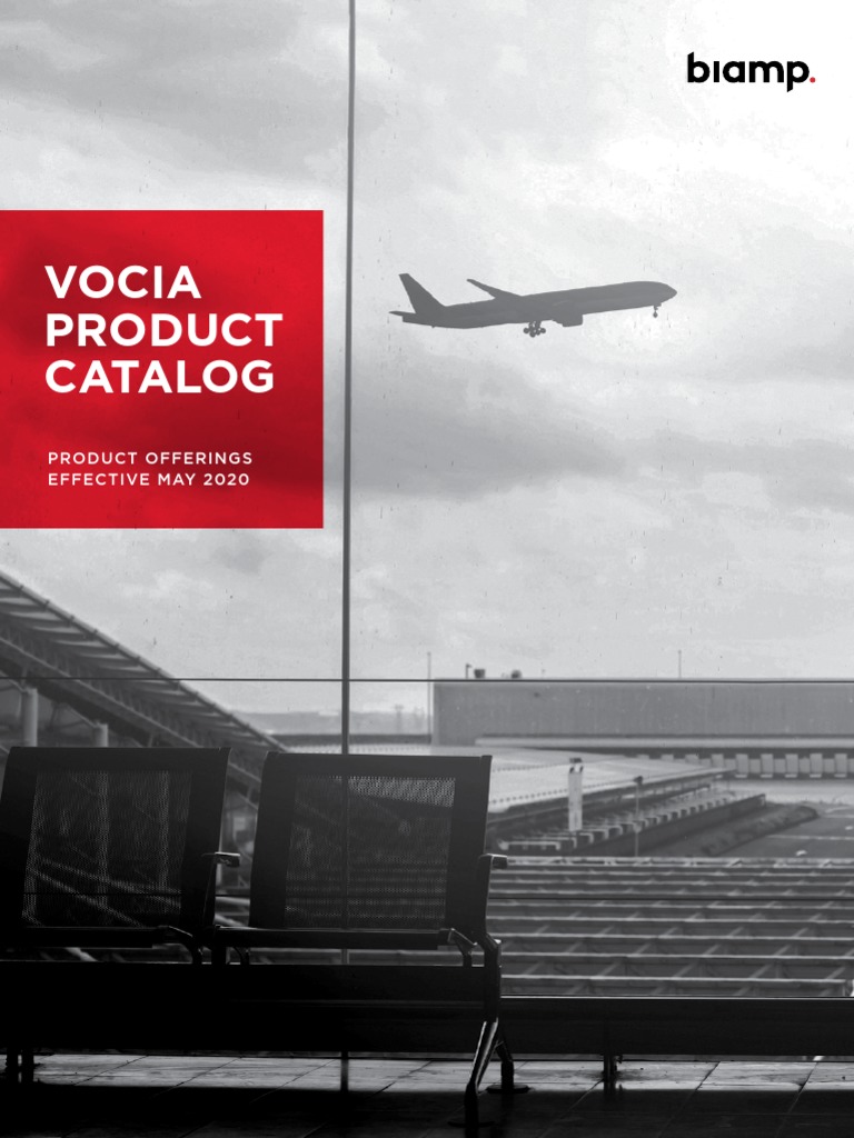 Biamp Vocia Catalog Apr2020 | PDF | Amplifier | Input/Output