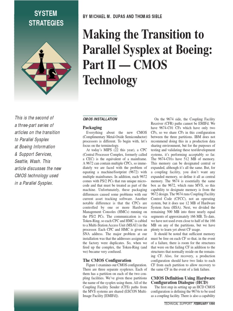 Implementing Parallel Sysplex II | PDF | Mainframe Computer | Command Line Interface