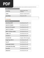 Need For Speed - Cheat Codes | PDF | Vehicle Technology | Motor Vehicle