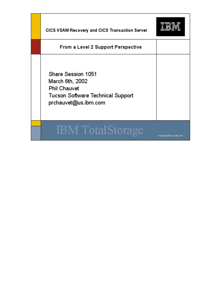 Cics VR | PDF | Data Management | Information Technology Management