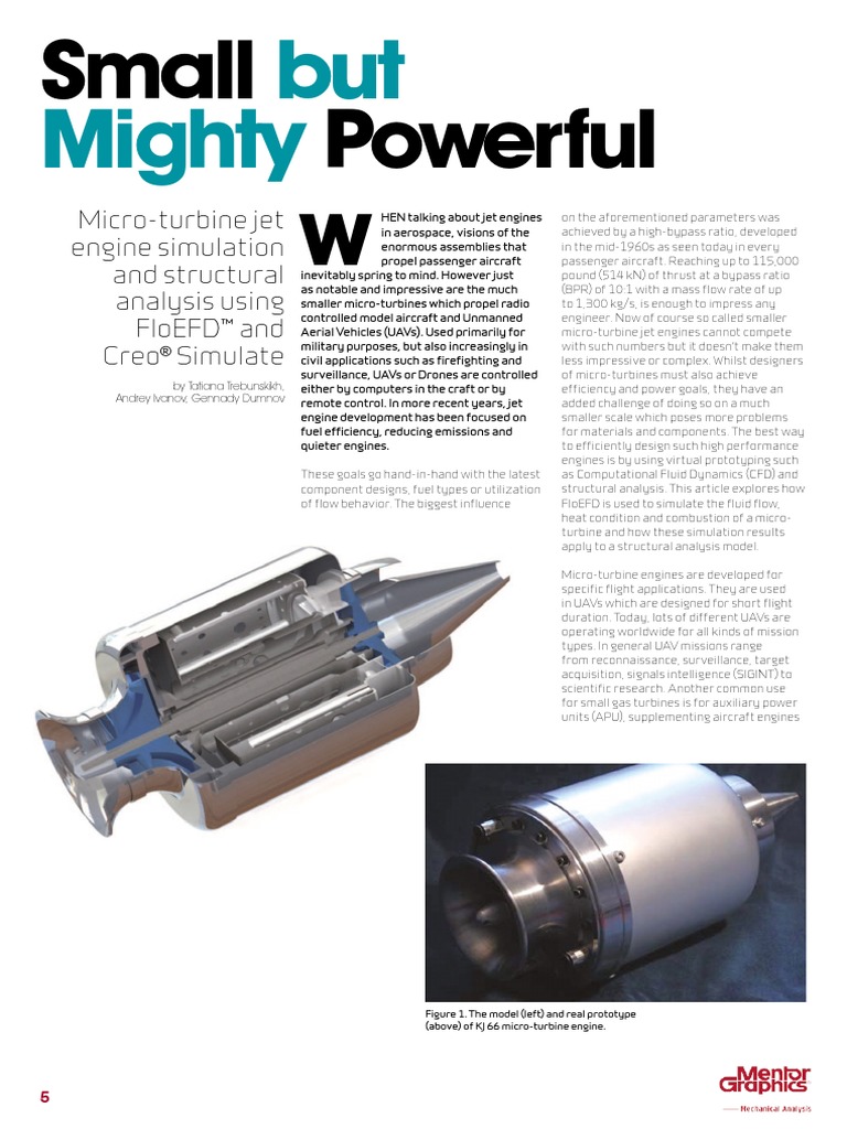 Small But Mighty Powerful | PDF | Gas Turbine | Computational Fluid ...