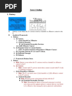 Torts Attack Outline | PDF | Tort | Negligence
