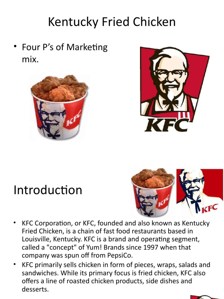 KFC Marketing Mix Analysis | PDF | Marketing | Market (Economics)