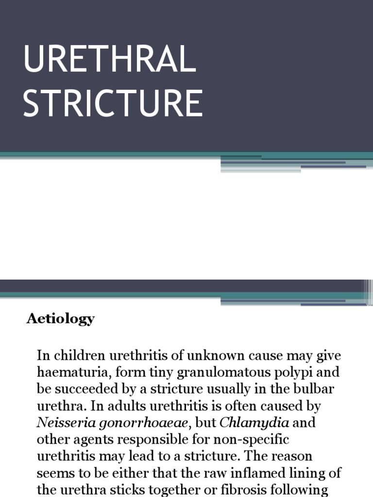 Urethral Stricture | PDF