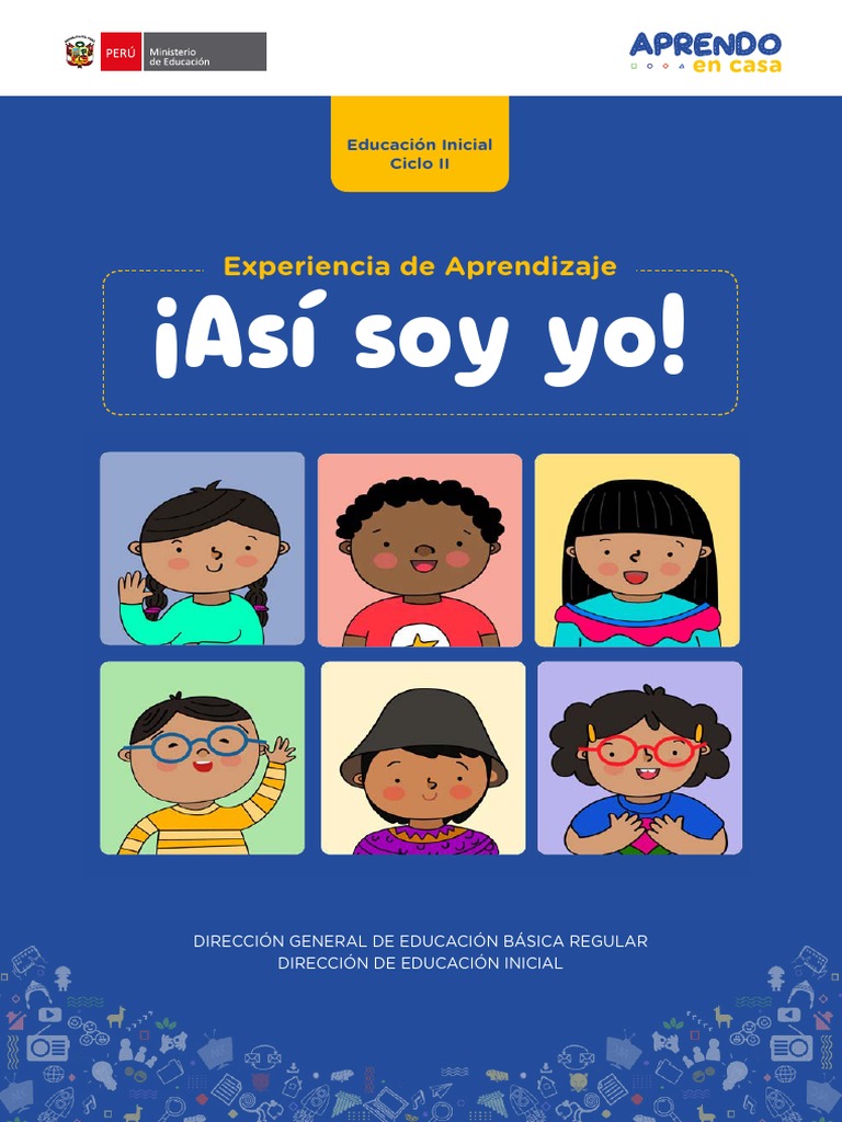 Así Soy Yo | PDF | Educación de la primera infancia | Evaluación