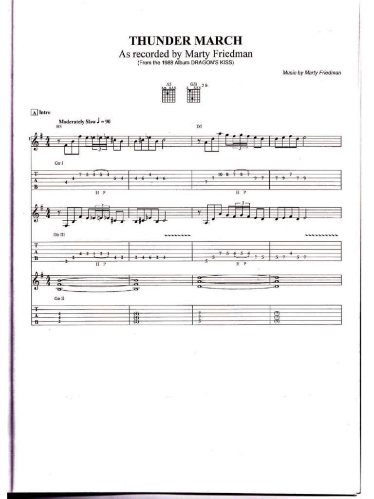 Thunder March | PDF