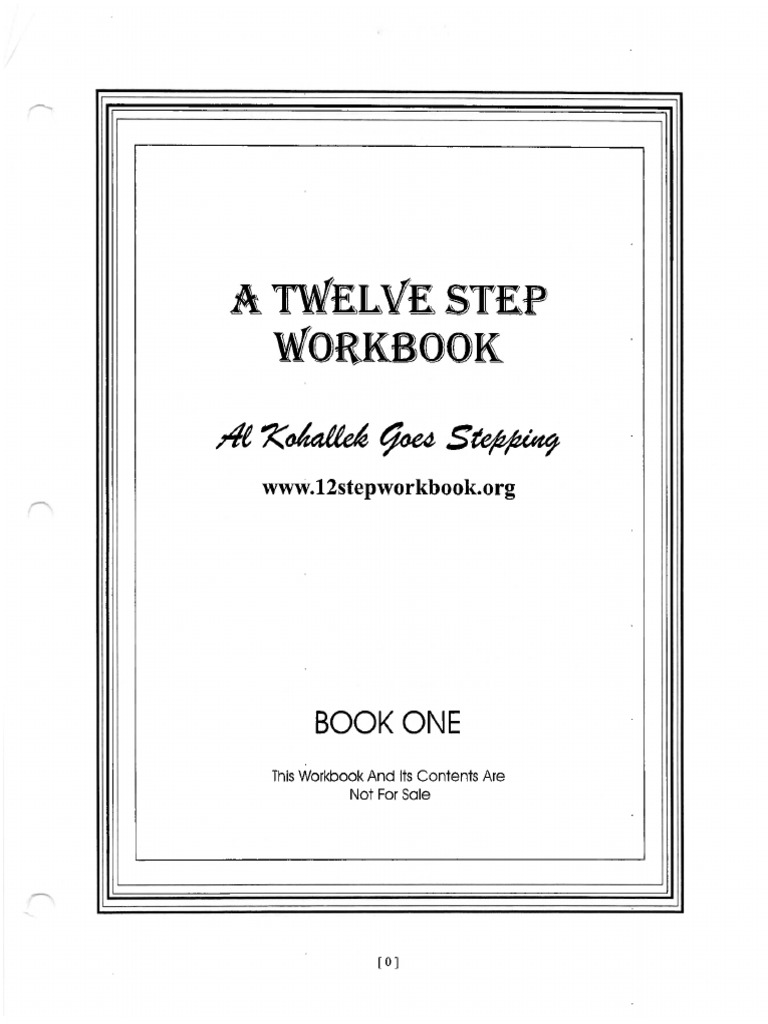 12 Step Workbookk | PDF