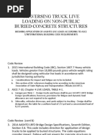 AASHTO Bridge Live Load Basics | PDF | Truck | Semi Trailer Truck
