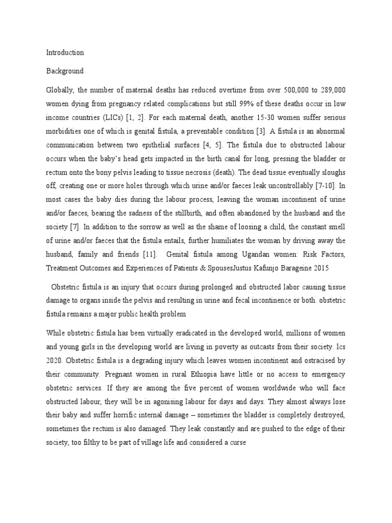 First Draft Proposal | PDF | Social Stigma | Childbirth