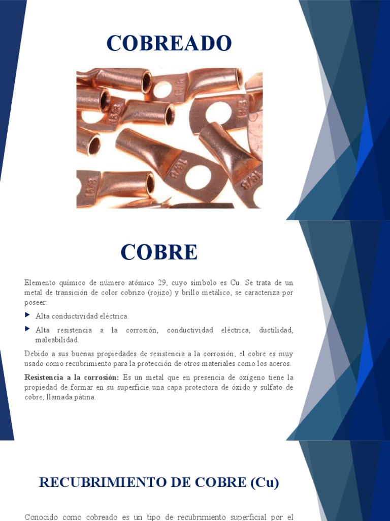 Sesion 9 Cobreado Pdf Cobre Corrosión