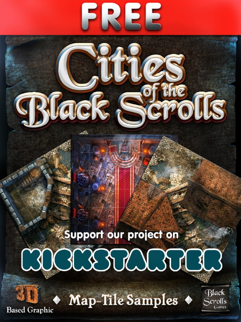 Cities of The Black Scrolls - Sample Tiles | PDF | Software | Computing