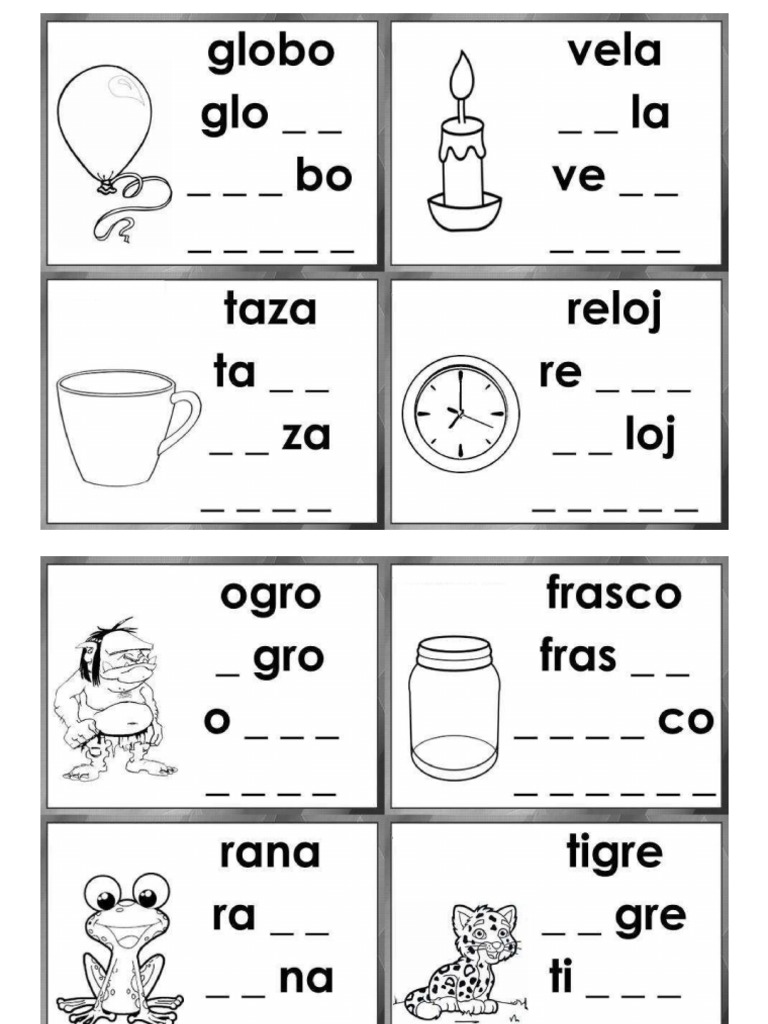 Libro De Silabas Faltantes Pdf