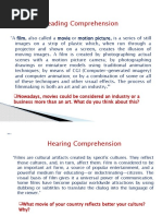 Celpip Speaking Practice Questions | PDF | Sports | Experience