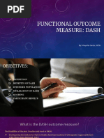 DASH Questionnaire Guide | PDF